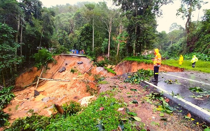 JALAN LAMA BENTONG-RAUB RUNTUH - SAHIH