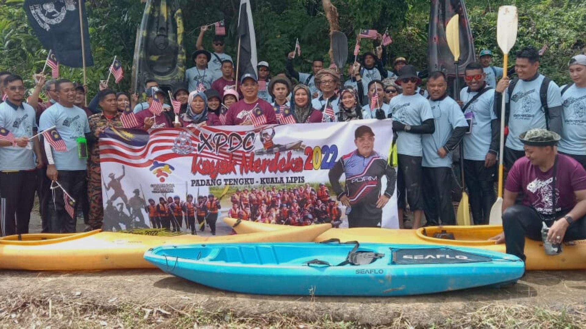 IPD Lipis anjur aktiviti berkayak semarak hari kebangsaan - SAHIH