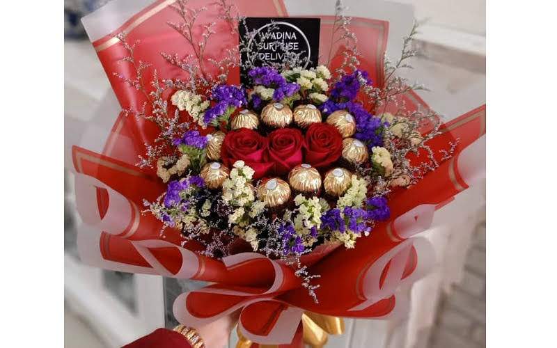 GUBAHAN BUNGA HANTARAN, HADIAH UNTUK TERSAYANG - SAHIH