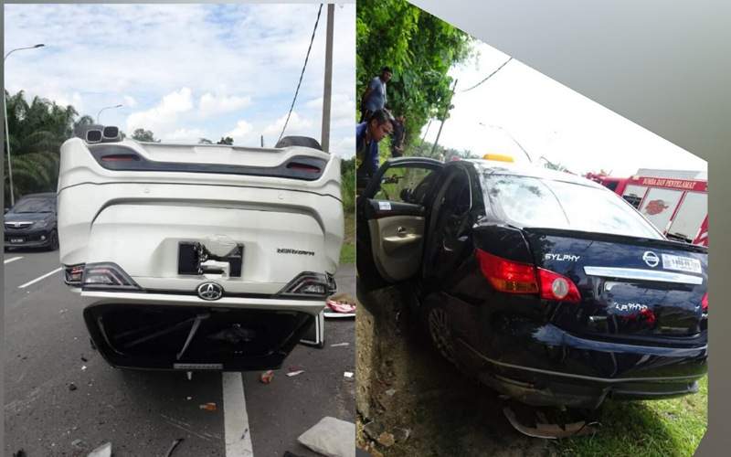 Warga Emas Maut Nahas Dua Kenderaan di Lanchang - SAHIH