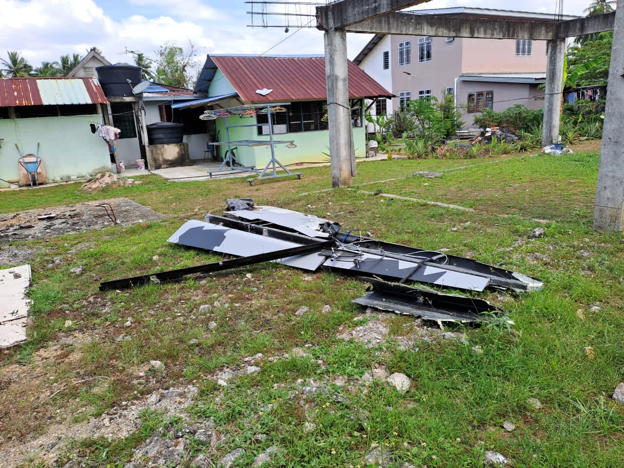 Pesawat ringan terhempas, terbakar di Klang - SAHIH